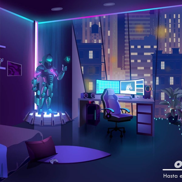 Twitch Panels ICE Wolf, Ice Wolf Panels for Streamers, Vtubers, OBS ...