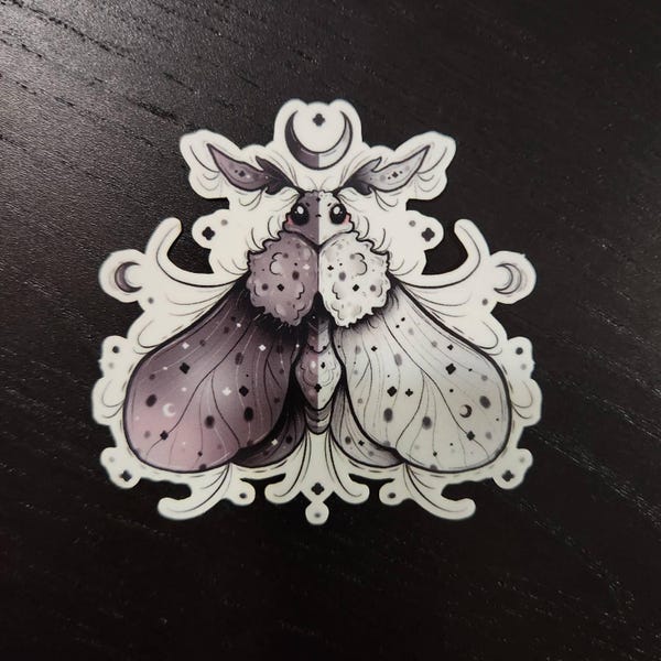 Rafflesia With Ghosts Transparent Sticker - Etsy