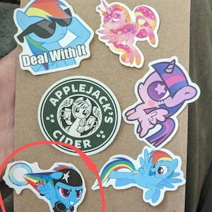 MLP/ Pony Sticker Mix Sticker, Kawaii Sticker, Laptop Stickers, Kids ...