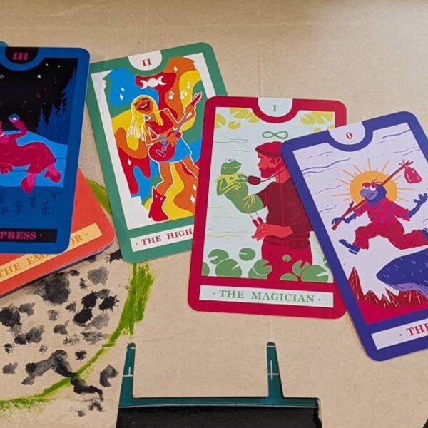 Rainbow Connection Tarot - Major Arcana Only - Muppets Inspired Tarot ...