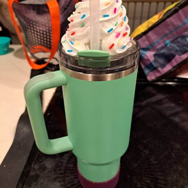 Stanley Accessory Topper - Faux Whipped Cream Stanley Topper - Etsy