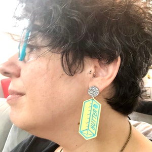 Butter Together Earrings, Stick Butter Earrings, Smooth Like Butter ...