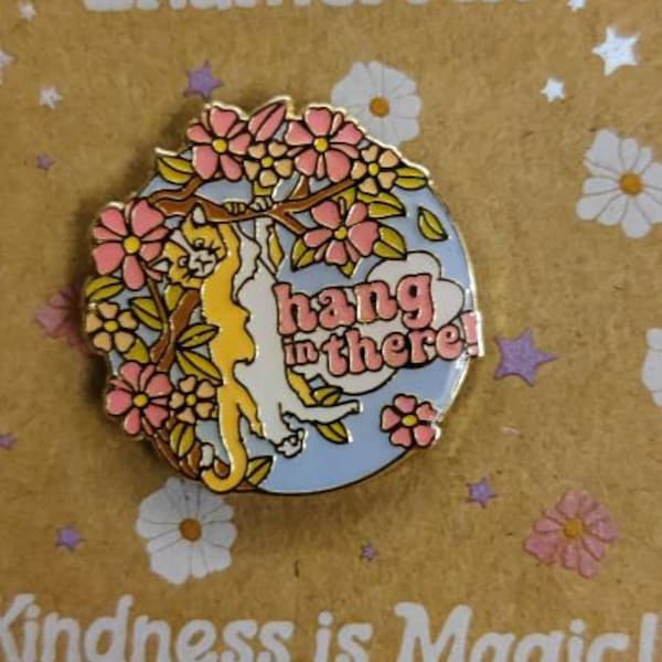 Smiley Daisy Enamel Pin - Daisy Pin - Smiley Face Pin - Hard Enamel ...