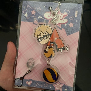 Haikyuu 2 Pieces Keychain: Boy Volleyball Anime Kageyama Hinata Kozume ...