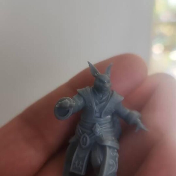 Satyr Warrior Hunter, Goat-man PC NPC Fey Miniature | 28mm, 32mm, 75mm ...