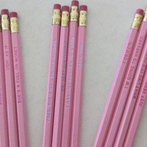 Funny Astrological Leo Pencil Set Cosmic Babe Collection - Etsy