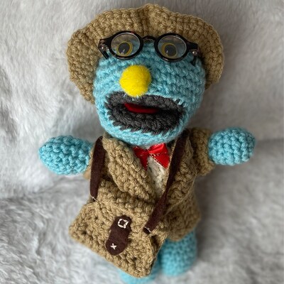 The Professor Crochet Pattern pattern Only - Etsy