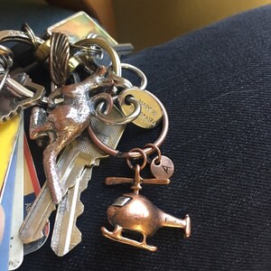 Cabin Keychain VERY SMALL Gold Log Cabin Keyring Personalized | Etsy