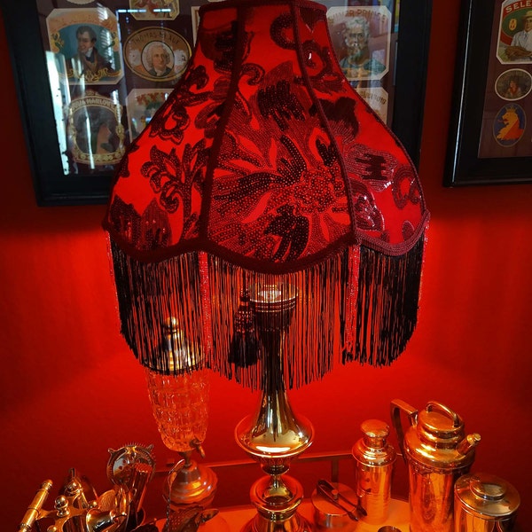 Stiffel Table Lamp Brass Urn 40in Tall Floral Stand 8in Square Base ...