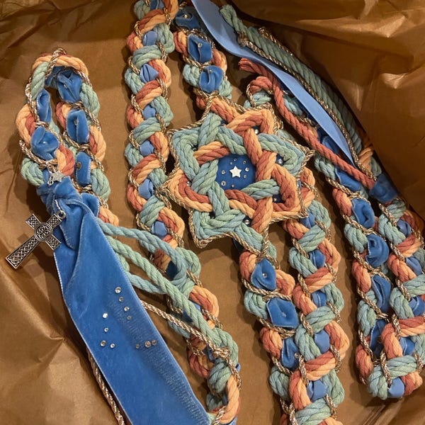 Handfasting Cord Celtic 'nine Knots' Design Serch Bythol Custom ...