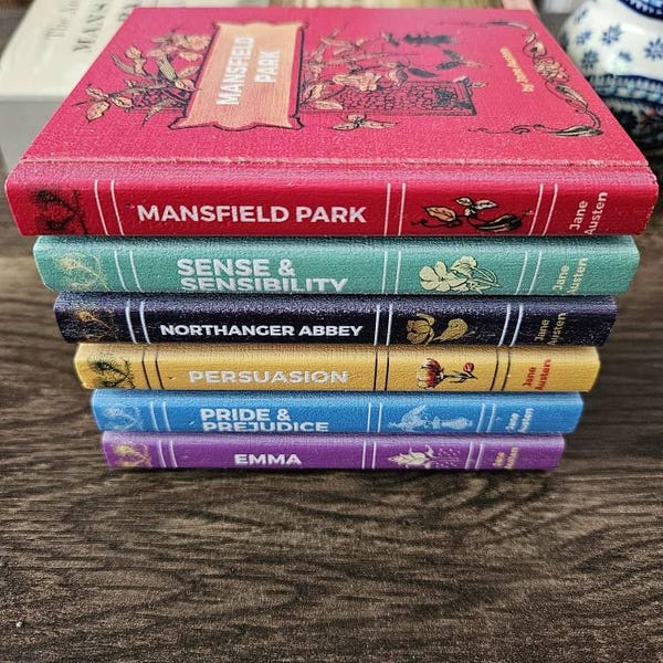 Jane Austen Reclaimed Wood Book Coaster Set - A Book Lovers Perfect ...