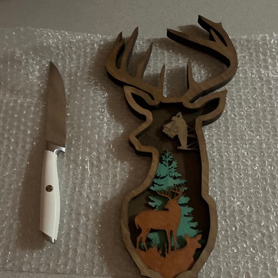 Fish Layered 3D Art Decor, Fathers Day Gift, Man Cave Decor, Fishing ...