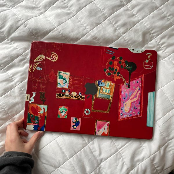The Red Studio MacBook Air 13 Inch Case M1 M2 M3 Matisse Painting Mac ...