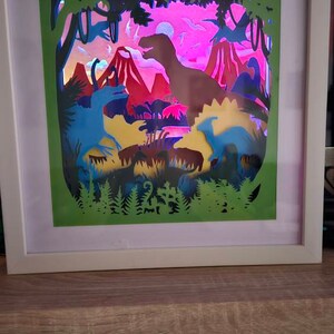 Easter 1 Shadow Box Files Paper Cut Light Box Template Files - Etsy