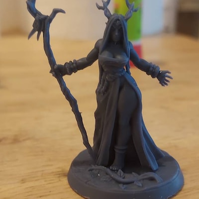Sony Jona Ashen Alfar Elf 3D Printed Resin Miniature Tabletop Role ...