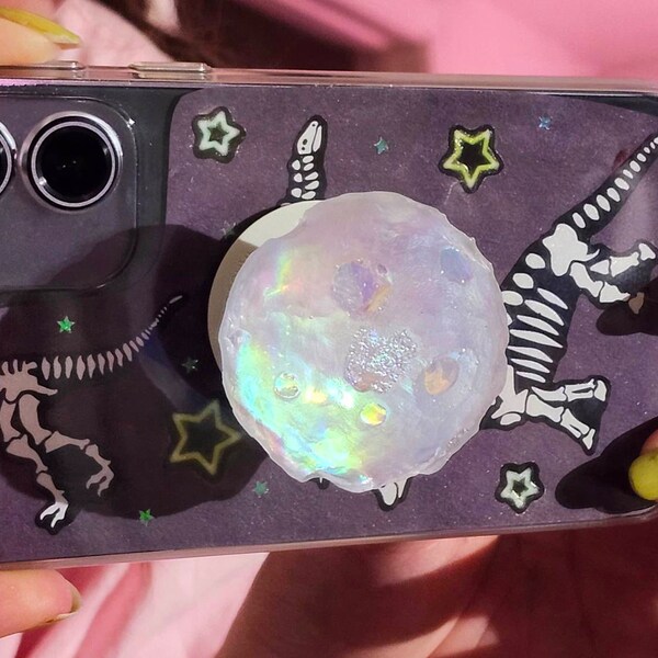 Glitter Holographic Rainbow Butterfly Popsocket Popgrip - Etsy