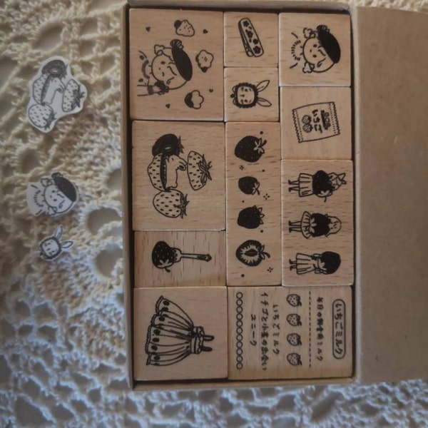 14pcs Daily Planner Rubber Stamp Set, Schedule Diary Planner Stamp ...