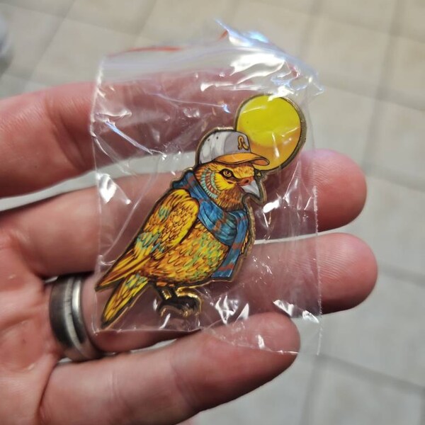 Pretty Lights YELLOW BIRD Hat Pin & Stickers Bundle [PL Hat Pin] - Etsy
