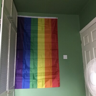 LARGE Premium LGBT Pride Flags discreet Packaging Rainbow Flag 5ft by ...