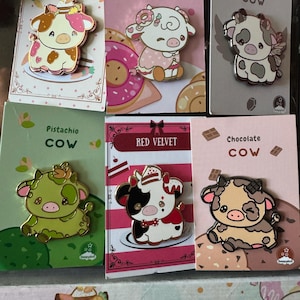 12 Birth Month Cow Stickers, Cute Cow Stickers, Waterproof Water Bottle ...