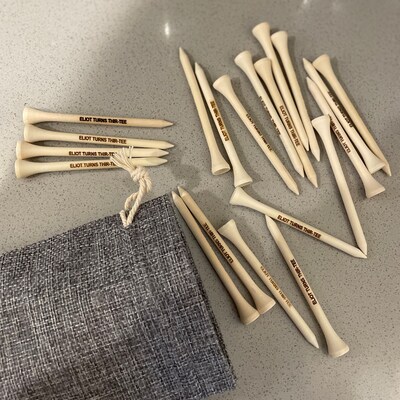 Personalized Golf Valuables Pouch Golf Tee Bag Golf Ball Bag Golf Gifts ...