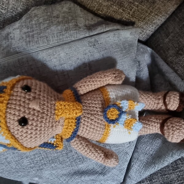 Pattern-king Tut Amigurumi Crochet Pattern, Halloween Crochet Pattern ...