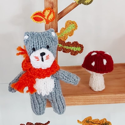 Pocket Cats Knitting Pattern PDF - Etsy