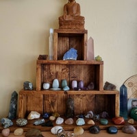 Handmade Stand for 2 Pendulums With Incense Burner for Charging and ...