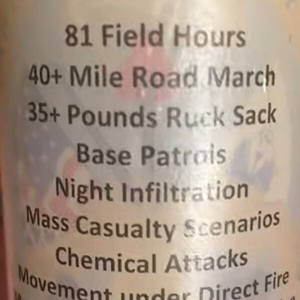 VICTORY Forge/forge Army Basic Training 6" Custom/personalized LED ...