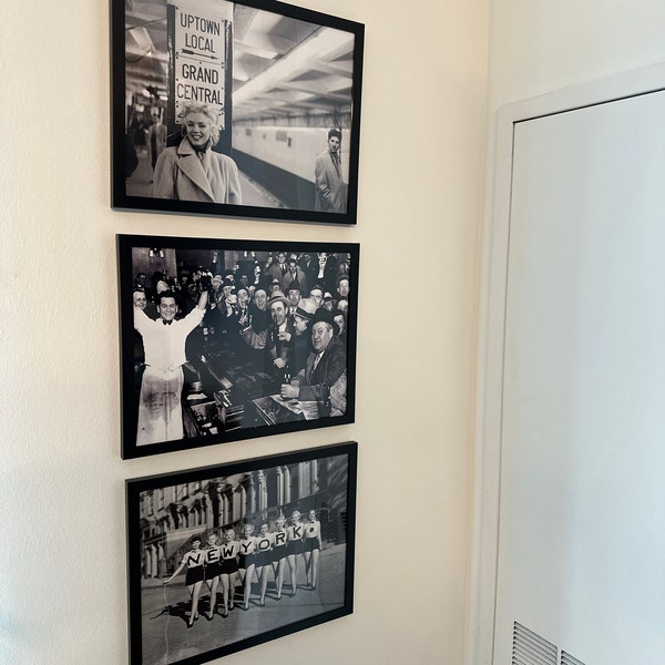 Vintage NEW YORK Chorus Line Dancers Print Broadway Girls Vintage New ...