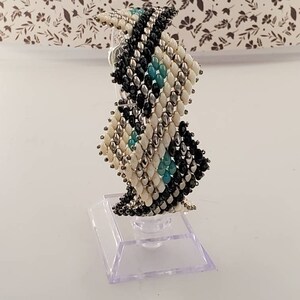 Beginners Learn Bead Crochet Tutorial Bracelet Pattern Pdf Download ...