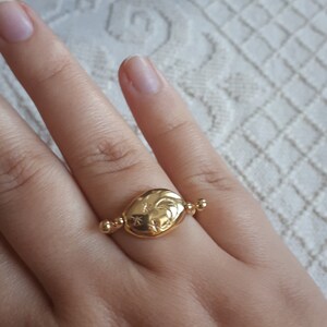 Sun ring square solar ring | Etsy