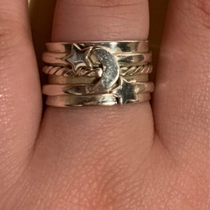 Silver Leaf Design Ring, 925 Sterling Silver Ring, Handmade Silver Leaf ...