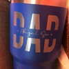 Dad Tumbler With Kids Names, Personalized Dad Cup, Daddy Tumbler, Dad ...