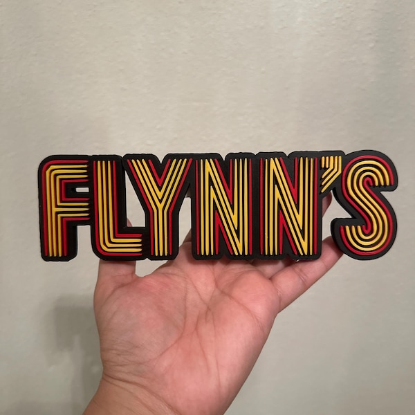 Flynn’s Arcade Logo/shelf Display - Etsy