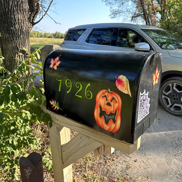 Magnet Mailbox House Numbers 2.5 Pink Home Address Not a Decal ...