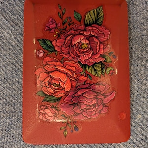 Canvas Art Print Home Colorful Wall Artwork Mountain Mountains Acrylic ...