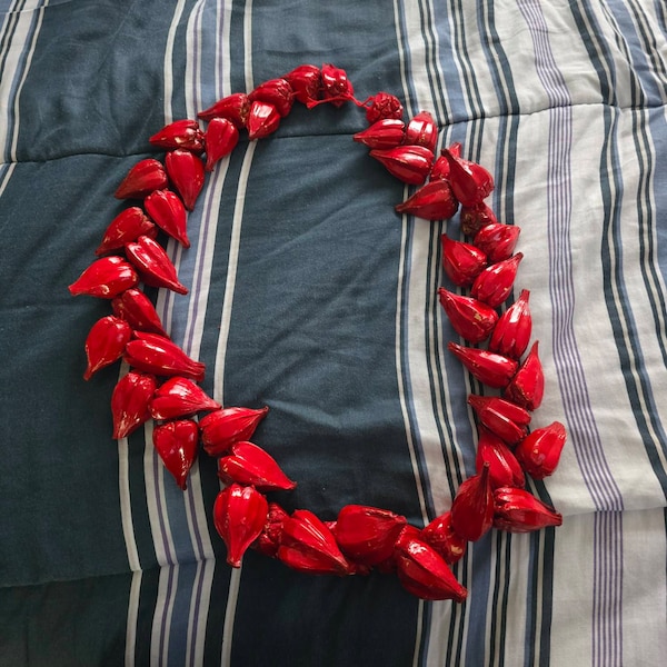 Polynesian, Samoan, Tongan Men's Traditional - Ula Fala Necklace ...