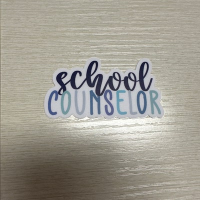 Waterproof Counselor Sticker School Counselor Coping Skills - Etsy