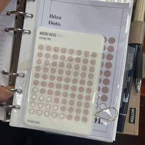 Ruler Page Marker Pocket Personal A6 A5 Discbound - Etsy UK