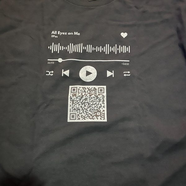 Wanna Date Me Tshirt, Custom QR Code Dating Shirt, Personalised QR Code ...