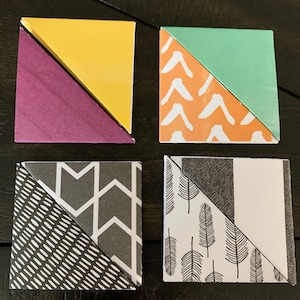 Corner Bookmarks, Paper Corner Bookmarks, Folded Corner Bookmarks ...