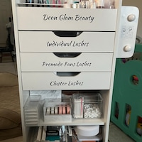 Makeup Organizer Label Decals Makeup Labels for Storage and - Etsy