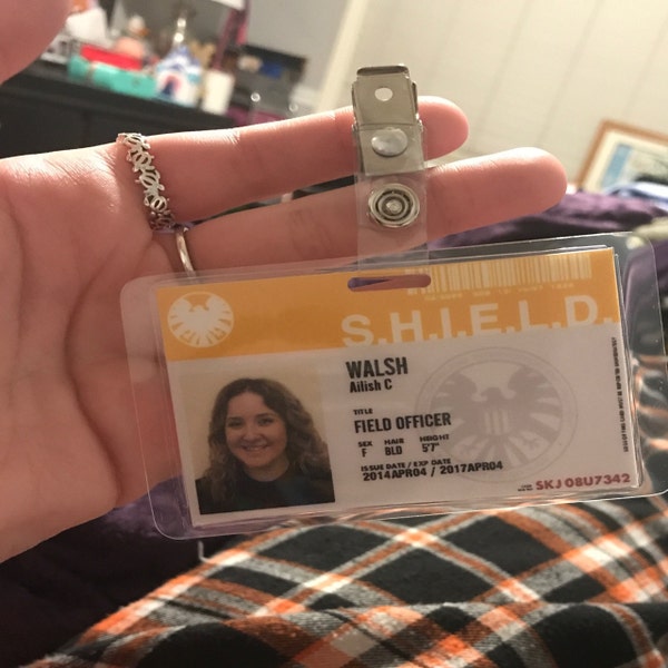 Marvel's Agents of Shield and Avengers ID Badges - Etsy