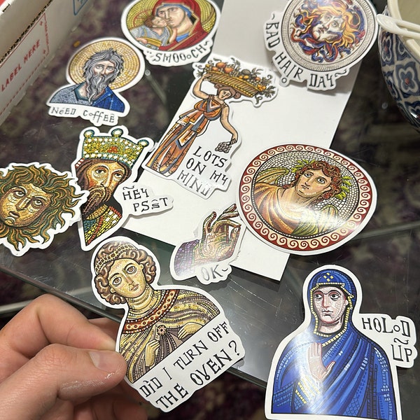 Medieval Bunny Warrior Vinyl Sticker Set - Etsy