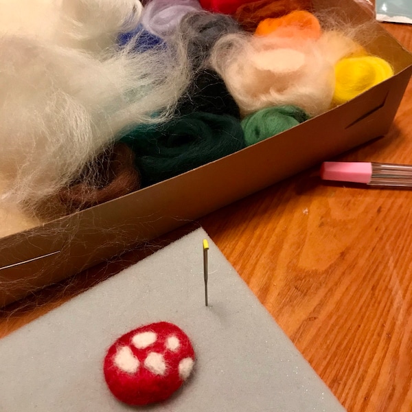 Complete Needle Felting Starter Kit| Classic Tones | Felting Tools ...