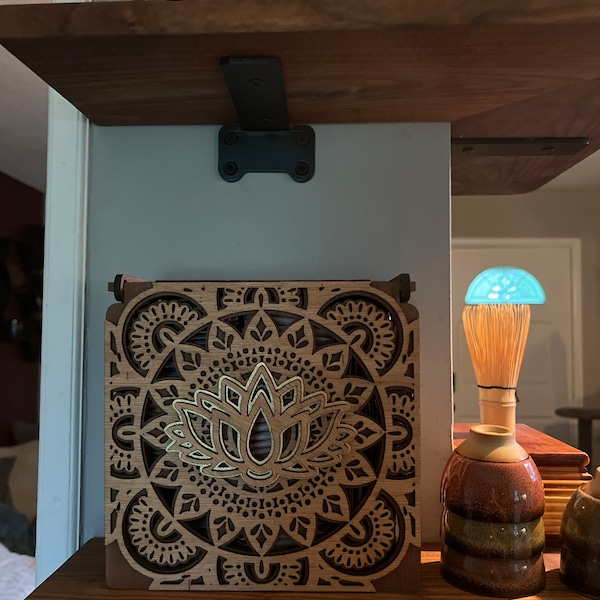 Mandala Box With Colored Mandala - Etsy