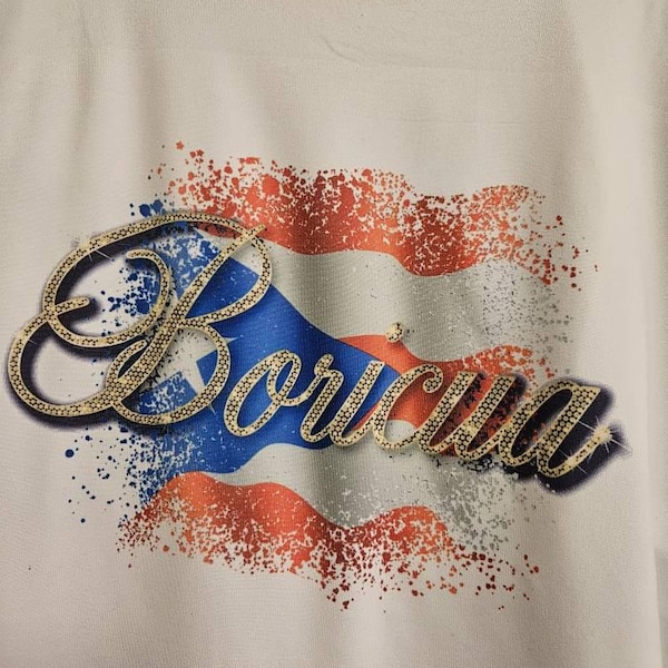 Puerto Rico License Plate Template, Boricua Sublimation Design Digital ...