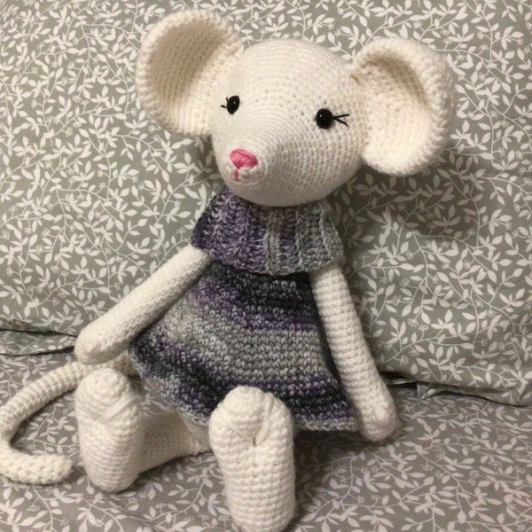 Crochet Pattern - Little Mouse Milla - Etsy