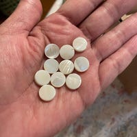 Vintage Faience Donkey Beads, Rare Traditional Persian Bead, 18x20mm. 5 ...